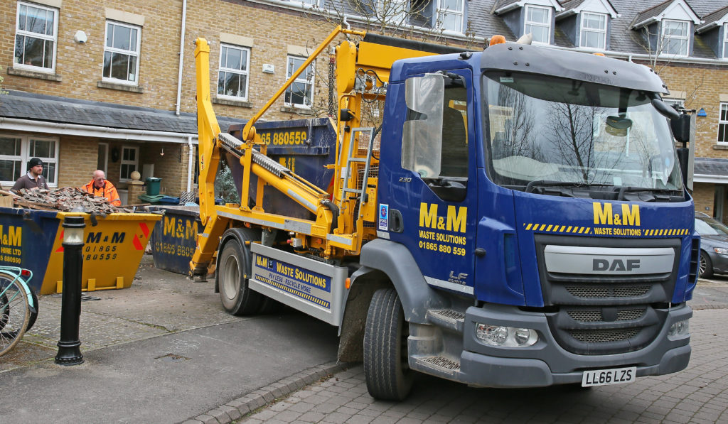 Placement of my skip and permits - M&M Skip Hire Ltd